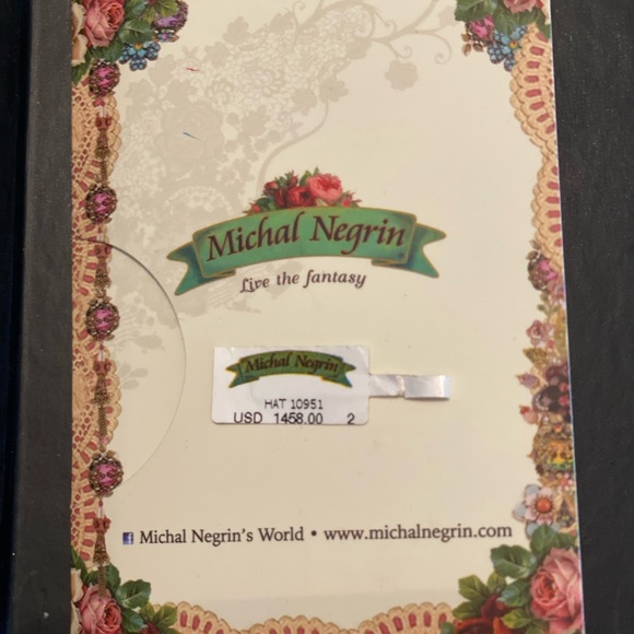 Michal Negrin | Accessories | Michal Negrin Swarovski Crystal Head ...